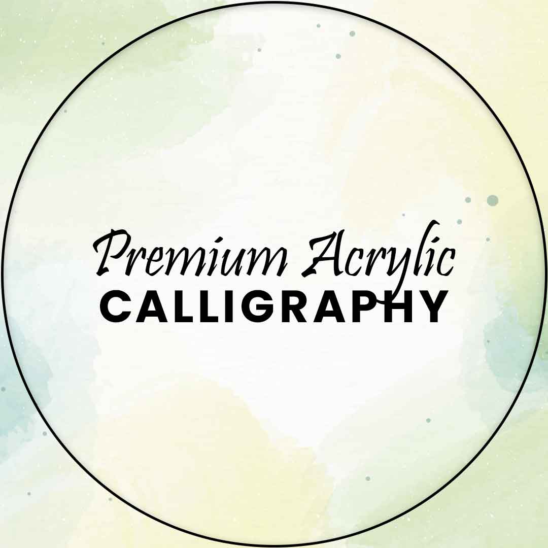 Premium Acrylic Calligraphy – Pyari Walls