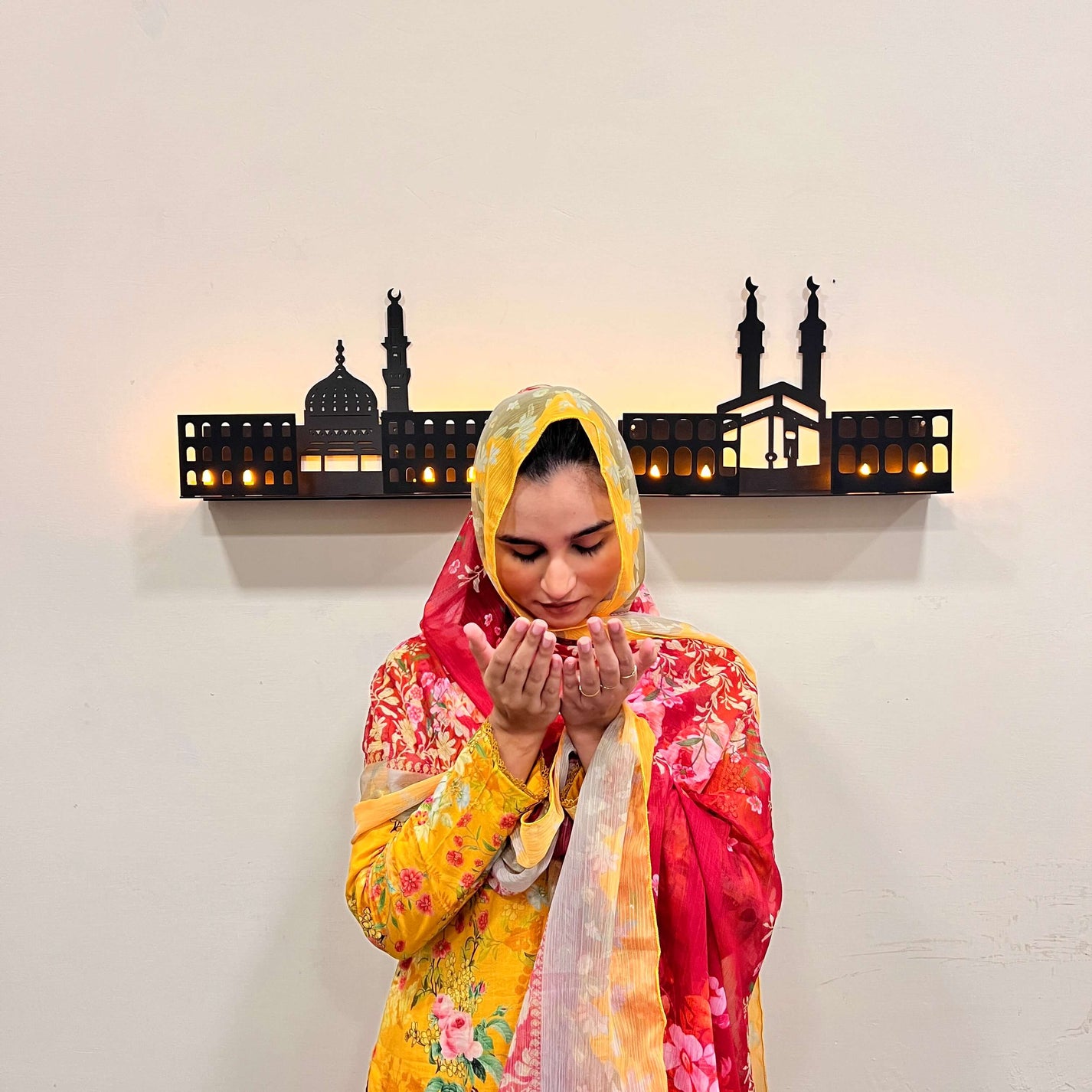 3D Islamic Wooden Shelves – Khana Kaba & Roza Rasool (SAW) Design with ...