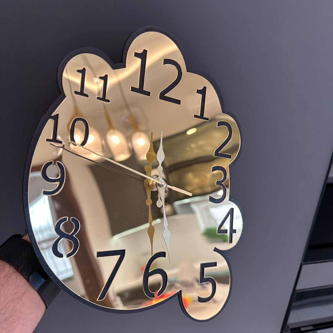 Funky Style Luxury Wall Clock for Office and Bed Room – Pyari Walls