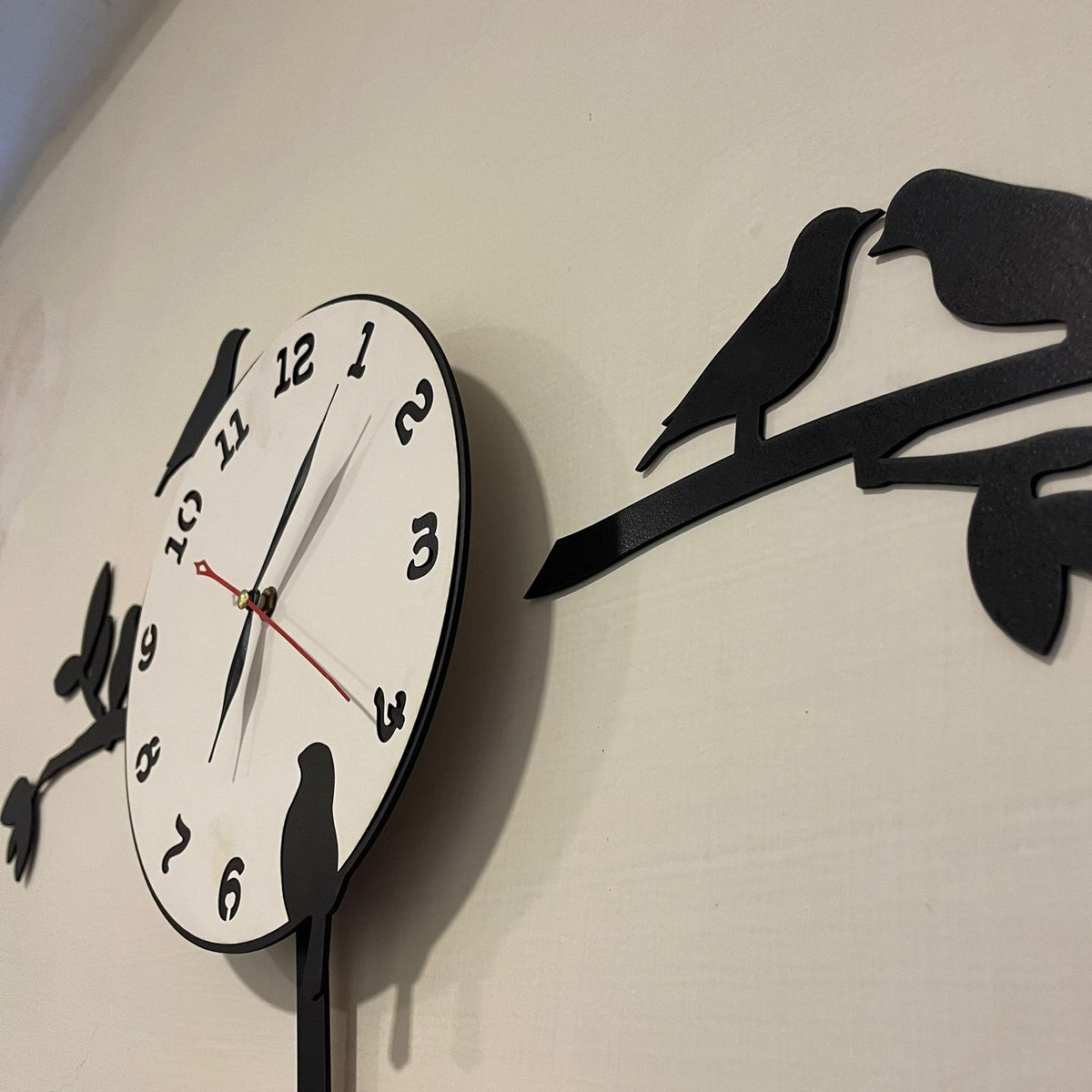 New Latest Style 2023 Birds Tree Pendulum clock White Dial – Pyari Walls