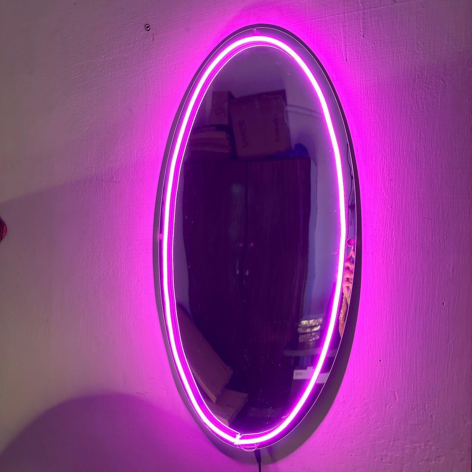 Neon Selfie Acrylic mirror for Room Walls – Pyari Walls