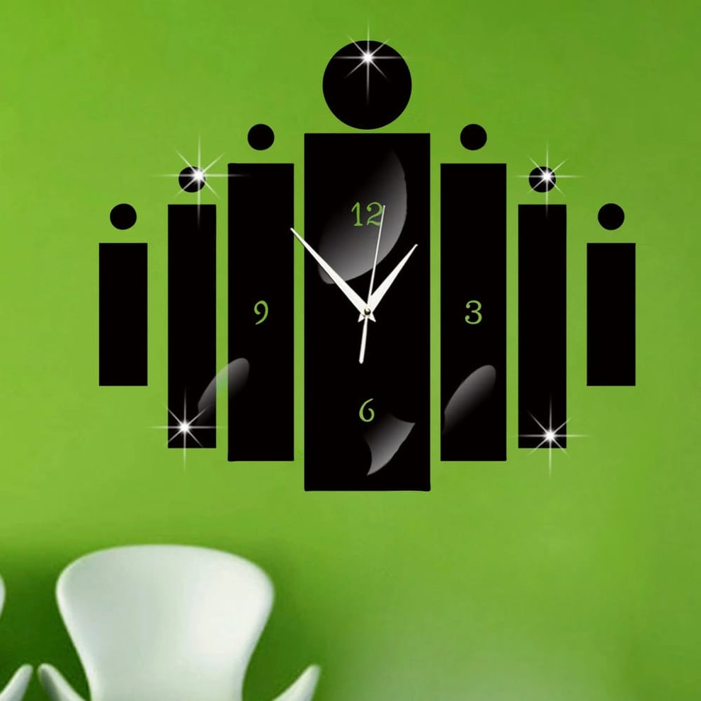 Acrylic Wall Clock | Stylish Timepiece - PyariWalls.pk – Pyari Walls