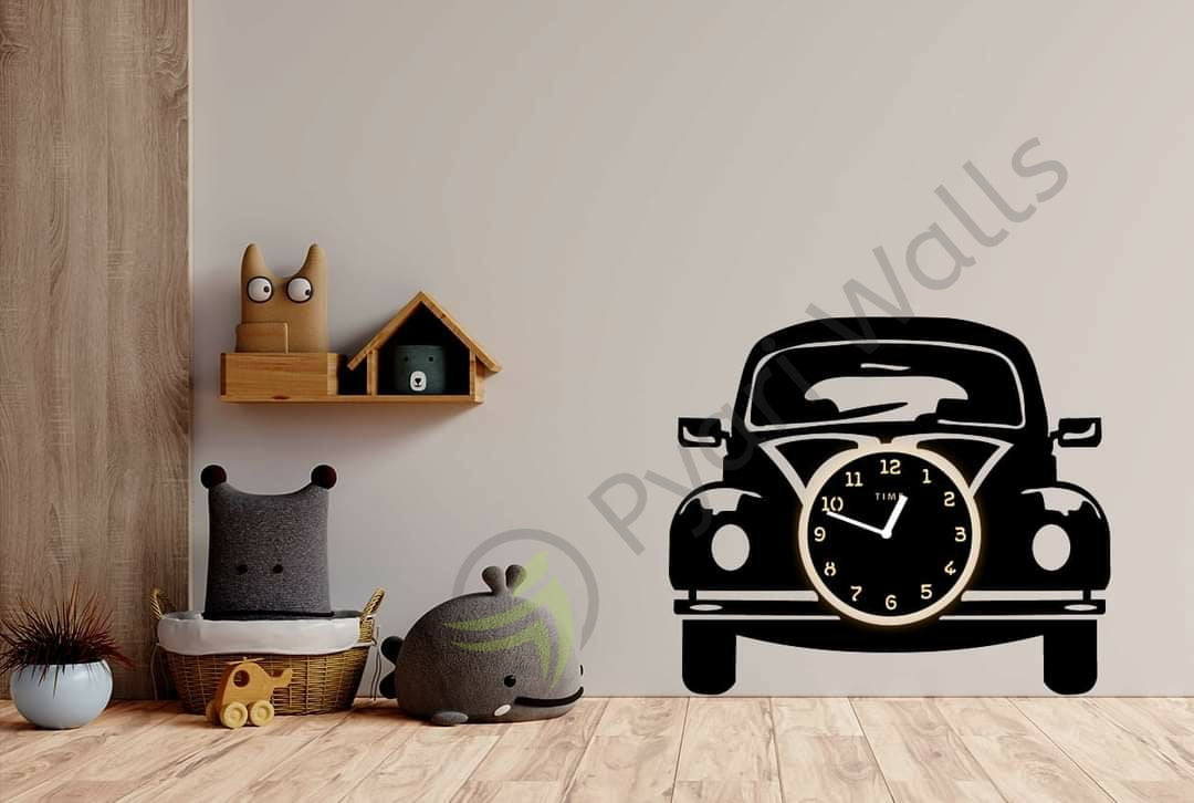 Antique Car wall clock(large) – Pyari Walls