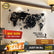 World Map Wall Clock: Discover Time | PyariWalls.pk – Pyari Walls
