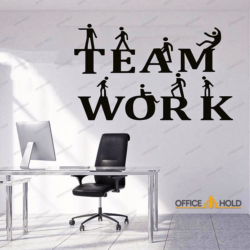 Teamwork 3D Creative Office Decor (tw01) – Pyari Walls